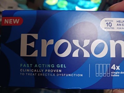 Eroxon Erectile Dysfunction Fast Acting Gel - 4ct : Target