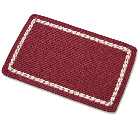 Collections Etc Durable Braided Versatile Classic Accent Rug 20" X 32 ...