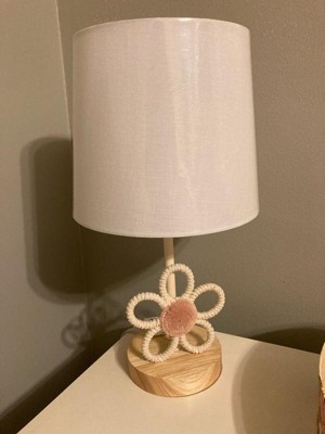 Novelty Flower Table Lamp - White/pink - Cloud Island™ : Target