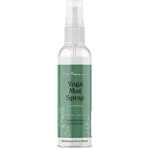 Vine Homecare Yoga Mat Spray - Naturally Cleans And Deodorizes Your ...