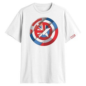Men's Marvel Symbol Of Truth T-shirt - White : Target