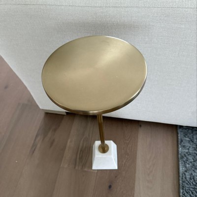 Marble Drink Table - Threshold™ : Target