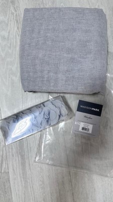 84"x50" Bloom Tab Top Floral Cuff Solid Sheer Panel Blush : Target