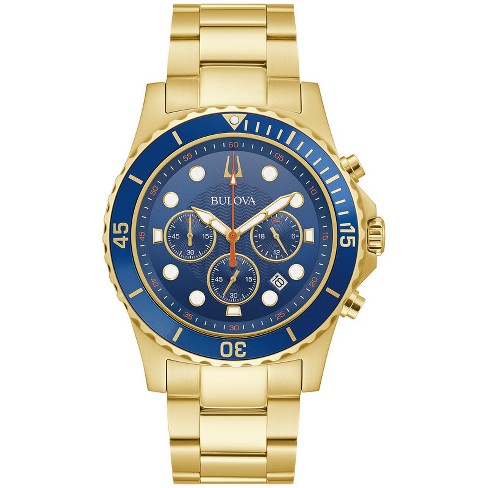 Bulova Men's Classic Sport 6-hand Chronograph Quartz Watch, Calendar ...