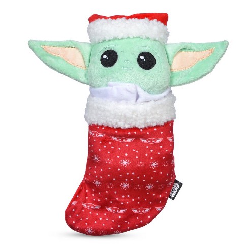 Star Wars 10 Holiday Grogu Stocking Burrow Toy Target