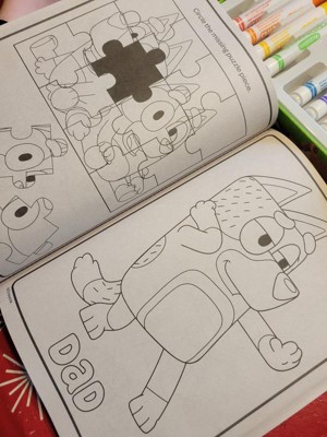 Crayola 96pg Bluey Coloring Book : Target