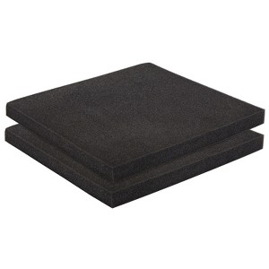 Okuna Outpost 2-pack Packing Foam Sheets - 12x12x1 Customizable Polyurethane Insert Pads For ...
