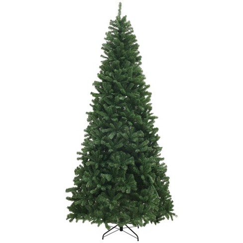 Homcom 9ft Artificial Christmas Tree, Home Holiday Decoration With Auto ...