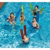 Swim Central Set Of 6 Inflatable Blue And Red Swimming Pool Doodles 72 ...