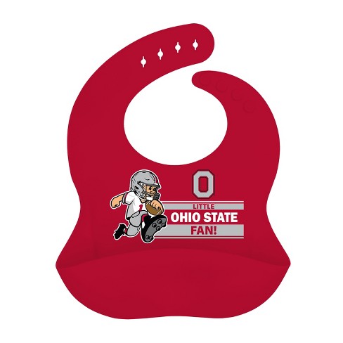 Babyfanatic Officially Licensed Unisex Silicone Baby Bib - Ncaa Ohio ...