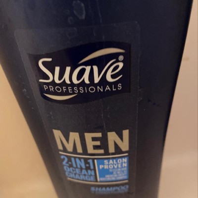 Suave Men 2-in-1 Pump Shampoo & Conditioner - Ocean Charge - 28 Fl Oz ...