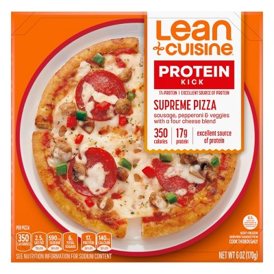 Lean Cuisine Protein Kick Supreme Frozen Pizza - 6oz : Target