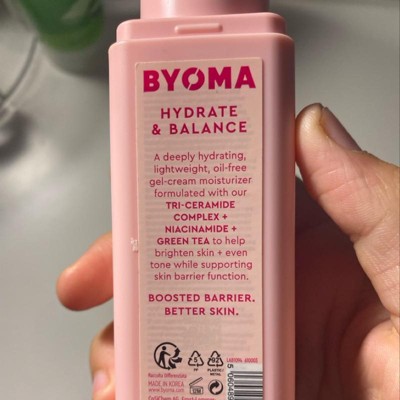 Byoma Gel Cream Moisturizer - 1.69 Fl Oz : Target