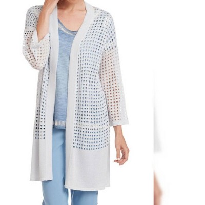Women's Silver Shimmer Mesh Coverup - Carre Noir M : Target
