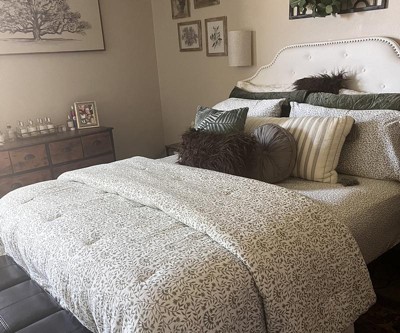 Full Printed Performance 400 Thread Count Sheet Set Tulip Toss ...