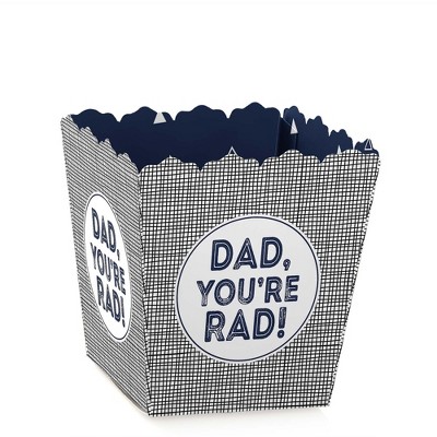 Big Dot Of Happiness My Dad Is Rad - Treat Box Party Favors - Father's ...