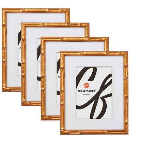 Craig Frames Vintage Bamboo 24x32 Inch Picture Frame Set Matted For A ...