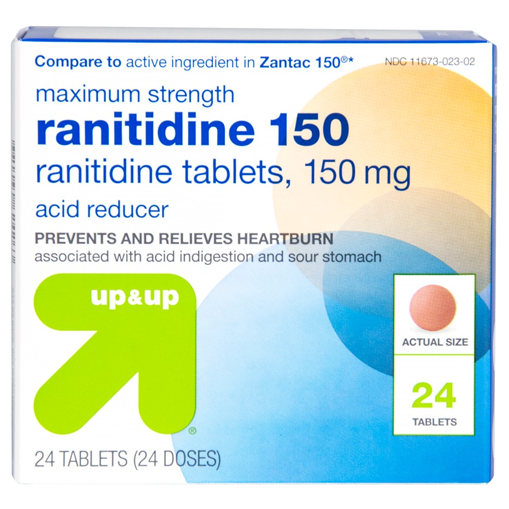 UPC 370030624263 - up&up Maximum Strength Ranitidine 150 mg Tablets ...