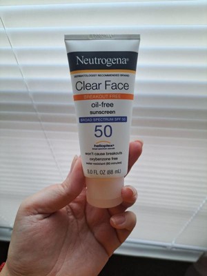 Neutrogena Clear Face Liquid Sunscreen Lotion - 3 Fl Oz : Target