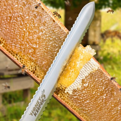 Honey Keeper Stainless Steel Uncapping Knife - Honey Scraper Beekeeping ...