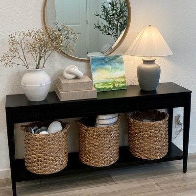 East Bluff Woven Drawer Console Table - Threshold™ Designed With Studio ...