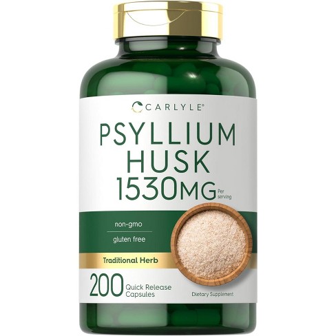 Carlyle Psyllium Husk 1530mg | 200 Capsules : Target