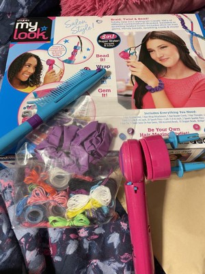 My Look 3 In 1 Deluxe Braid, Bead & Twist Styler : Target