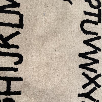 Nuloom Kids Washable Round Alphabet Rug : Target