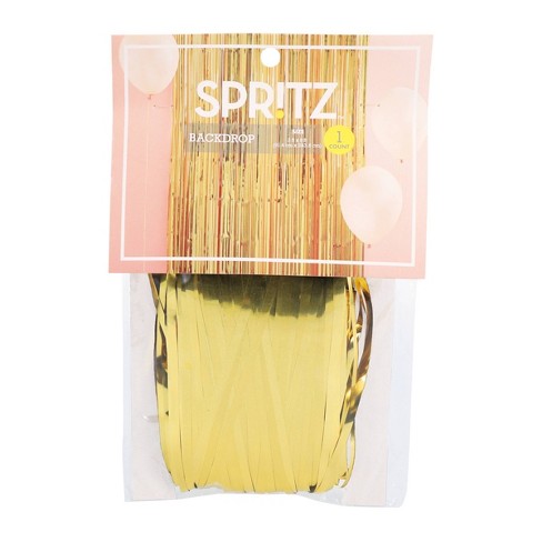 Party Backdrop Gold - Spritz™ : Target