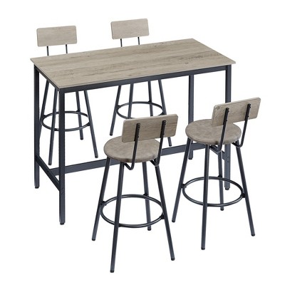 3-piece Room Kitchen Table And Pu Cushion Chair Small Space : Target