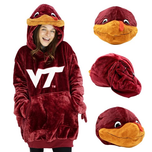 Virginia Tech Hokie Snugible Blanket Hoodie & Pillow : Target