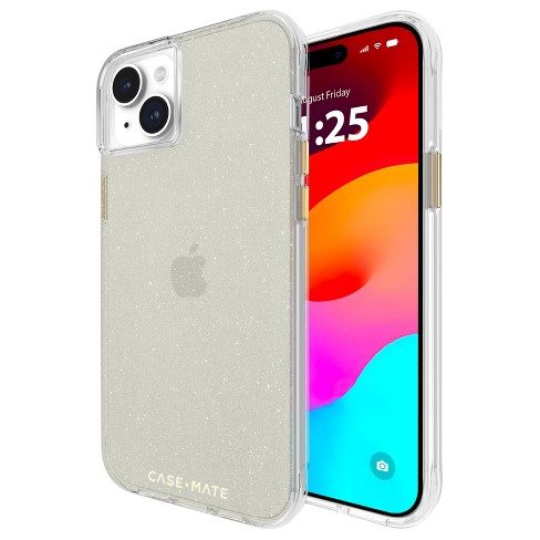 Case-mate Apple Iphone 15 Plus Sheer Crystal - Champagne Gold : Target