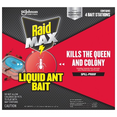 Raid Indoor Roach Killer Small Roach Baits Double Control - 12ct : Target