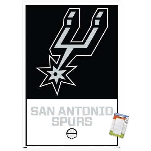Trends International Nba San Antonio Spurs - Logo 21 Unframed Wall ...