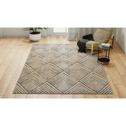 Cosmoliving By Cosmopolitan Cadence Cn30c Contemporary Geometric Area ...