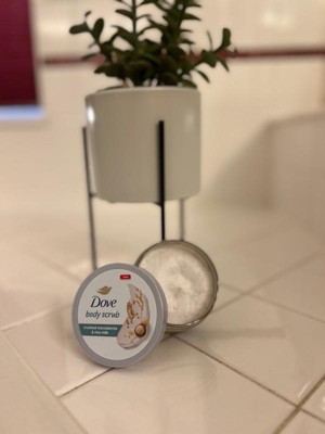 Dove Beauty Mini Body Scrub - Crushed Macadamia & Rice Milk - Travel ...