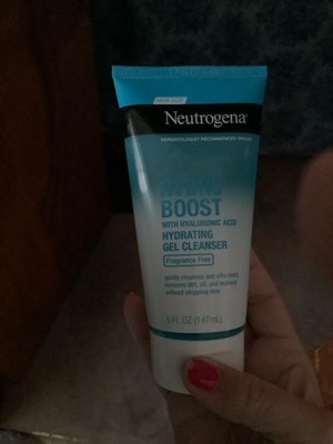 Neutrogena Hydro Boost Lightweight Hydrating Facial Gel Cleanser With ...
