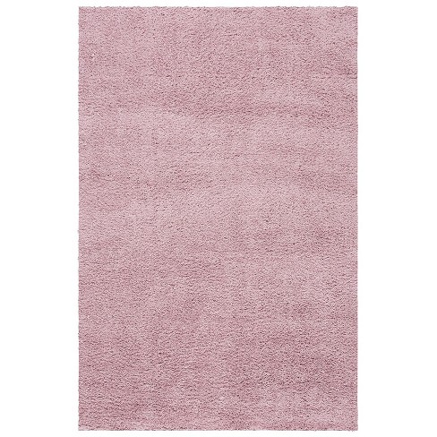 August Shag Aug533 Power Loomed Area Rug - Pink - 5'3"x7'7" - Safavieh ...