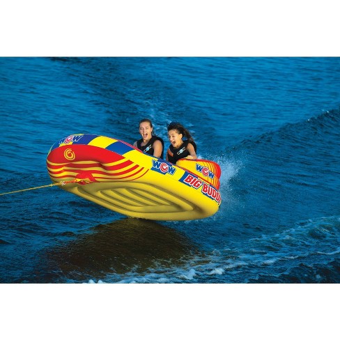 Wow Big Buddy 2-person Towable - Red/blue/yellow : Target