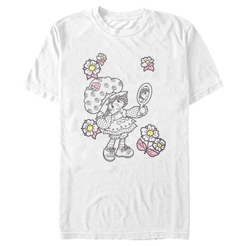Men's Strawberry Shortcake Mirror Berry T-shirt : Target