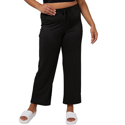 32 Degrees Women's Cool Lightweight Relaxed Fit Sleep Pant - Black ...