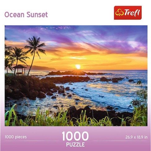 Trefl Ocean Sunset Jigsaw Puzzle 1000pc : Target