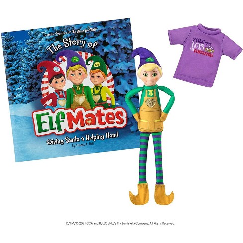 The Elf On The Shelf Elf Mates Toy Maker Combo, Includes Plush Elf And ...
