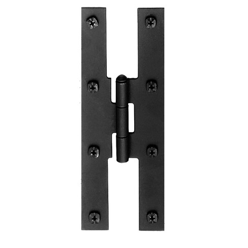 Acorn 7 In. L Black H Hinge 1 Pk : Target