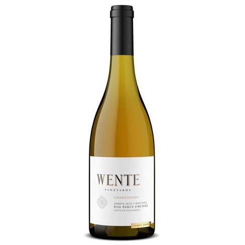Wente Vineyards Riva Ranch Chardonnay Arroyo Seco - 750ml Bottle : Target