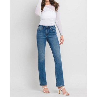 Women's Shining High Rise Bootcut Jeans - Vervet By Flying Monkey 14w ...