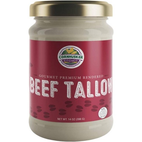 Cornhusker Kitchen Grass Fed Beef Tallow - 14oz : Target