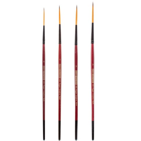 Creative Mark Ebony Splendor Short-handle Synthetic Sable Paint Brush ...