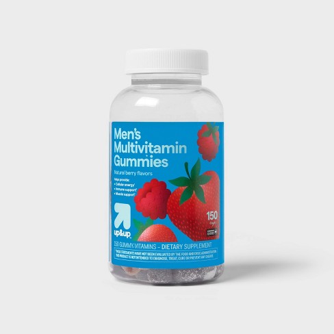 Men's Multivitamin Gummies- Berry - 150ct - Up&up™ : Target