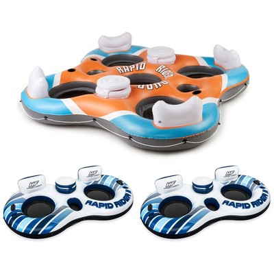 Bestway Hydro-force Rapid Rider Inflatable Double Tube And Tropical ...